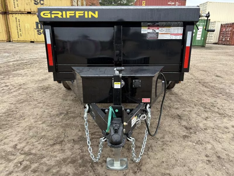 2026 Griffin Trailers 6x10 10K Powder Coat Hydraulic Dump Trailer w ...