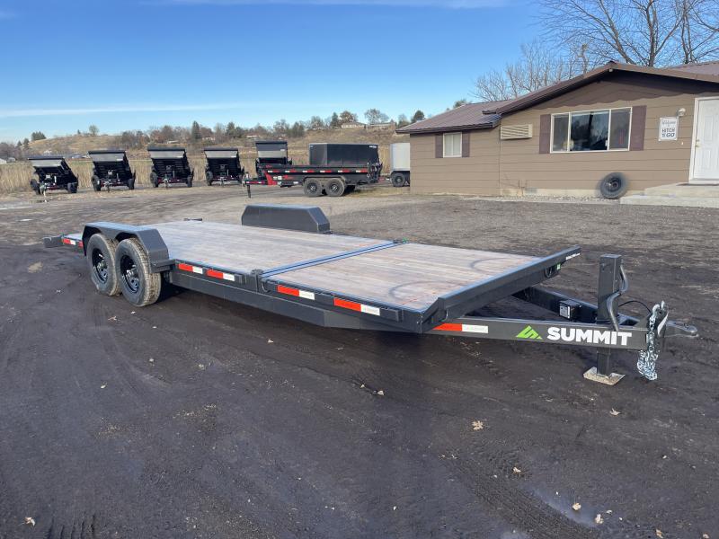 2025 Summit Denali Pro 7x22 16/6 14k Split Deck Tilt Equipment Trailer ...