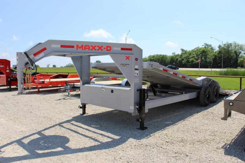 2021 MAXXD T6X 24' gooseneck superwide tilt Equipment Trailer | Near Me