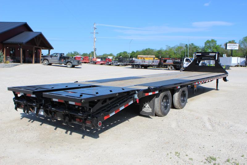 2024 Iron Bull Trailers 32' gooseneck Flatbed Trailer in Versailles, MO ...