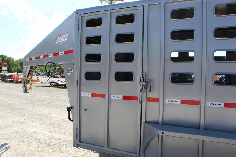 2021 Maxxim Industries Eagle 6.8x28 gooseneck Livestock Trailer | Near Me