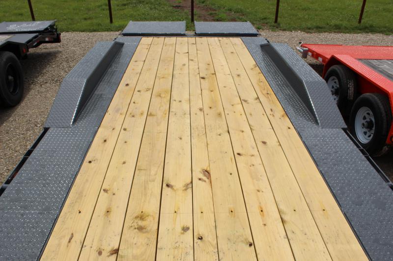 2021 PJ Trailers H7 102"x24' gooseneck superwide Equipment Trailer in ...