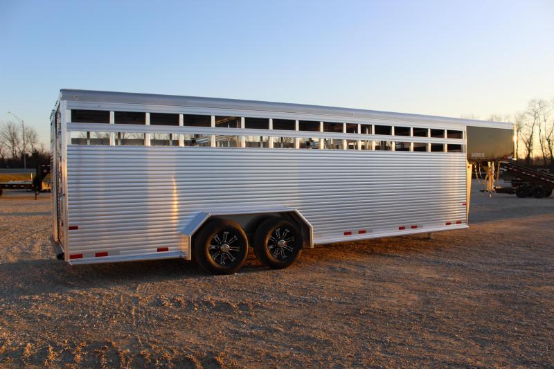 2021 Sundowner Trailers 7x24 gooseneck Rancher RS Livestock Trailer ...