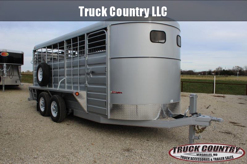 2022 GR Trailers 6.8x18 Livestock Trailer in Versailles, MO | Trailer ...