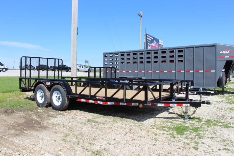 2024 GR Trailers 7' x 18' Tandem Axle Utility Trailer in Versailles, MO ...