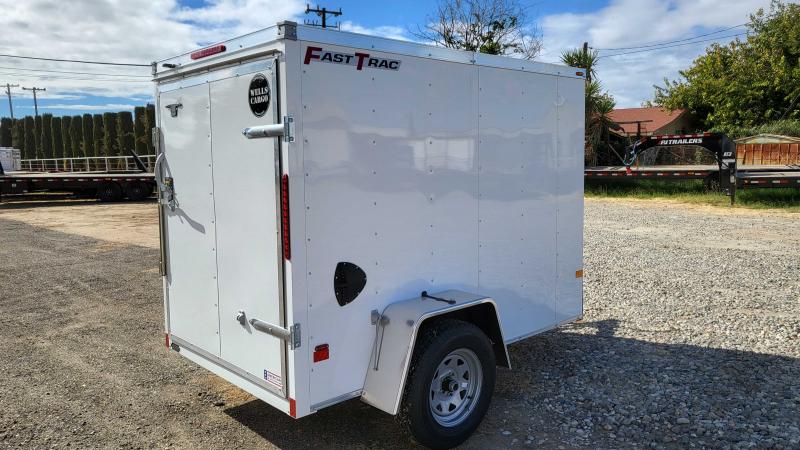 2024 Wells Cargo FAST TRAC 5X8 SINGLE ACLE V8936 Cargo / Enclosed ...