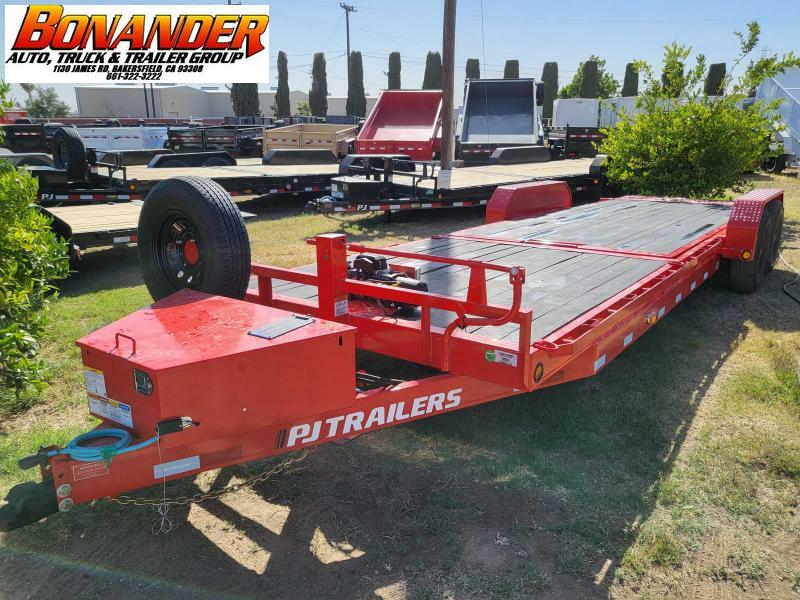 2023 PJ Trailers T6242 16FT TILT WITH 8' STATIONARY DECK Car / Racing ...