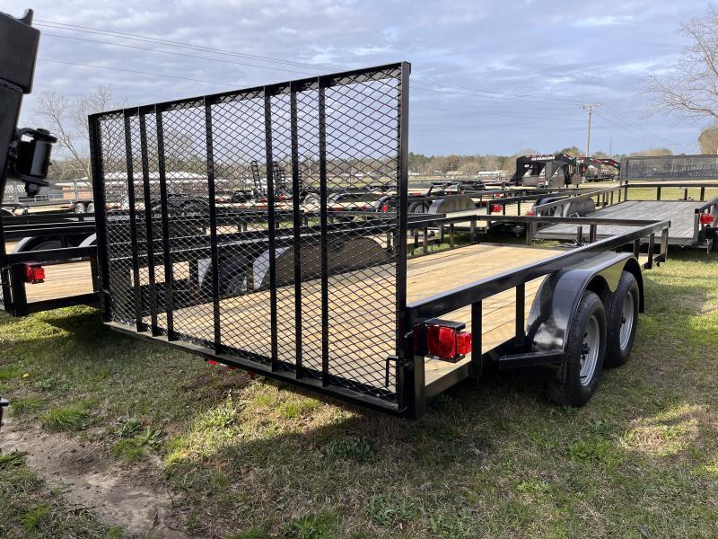 2023 Bye Rite 7'x16' 7k Wrap Tongue w/ Brake Utility Trailer Utility ...