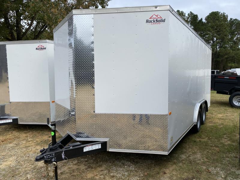 2024 Rock Solid Cargo 8.5x20 7k 7' Interior Cargo / Enclosed Trailer in ...