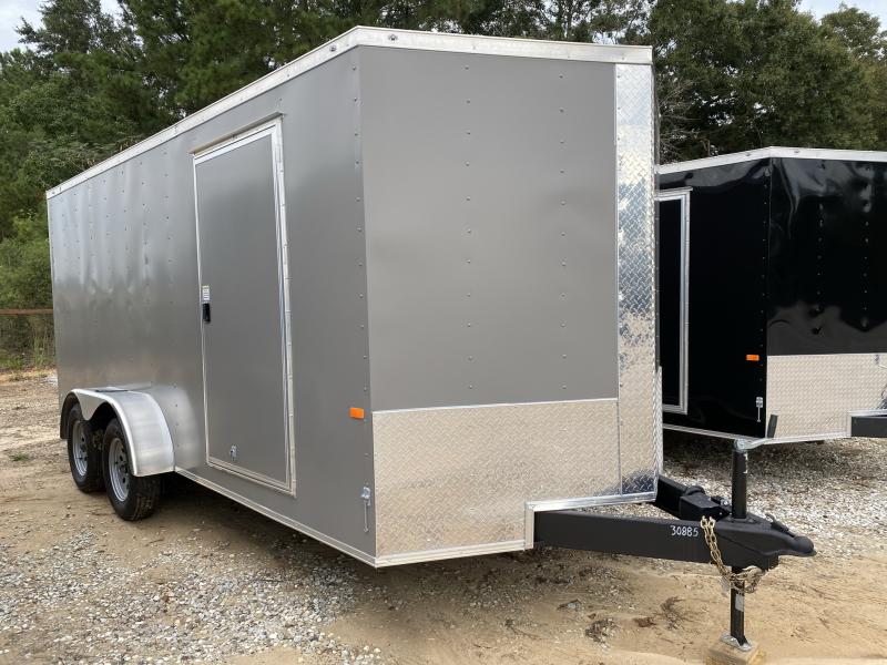 2024 Rock Solid Cargo 6 x 12 TA Slate Gray Cargo / Enclosed Trailer ...