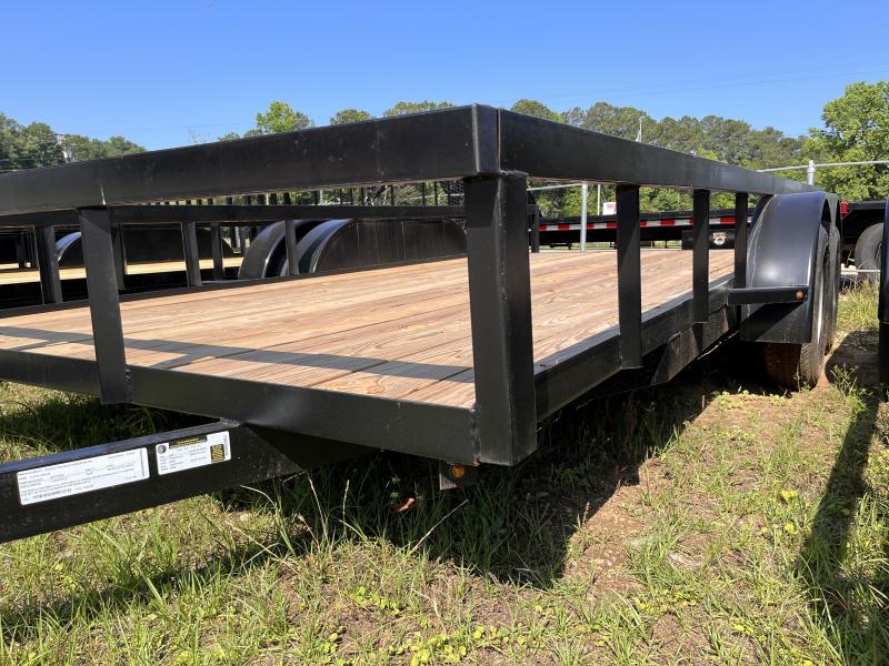 2023 Bye Rite 7'x16' 7k Wrap Tongue w/ Brake Utility Trailer DT Slide ...