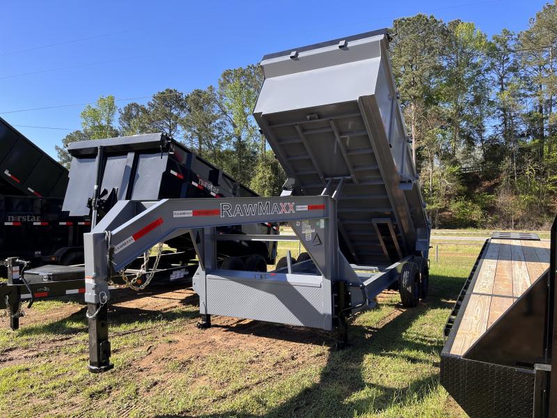 2023 RawMaxx LTX - 16' x 83" 20k GN Dump Trailer High Side Dump Trailer ...