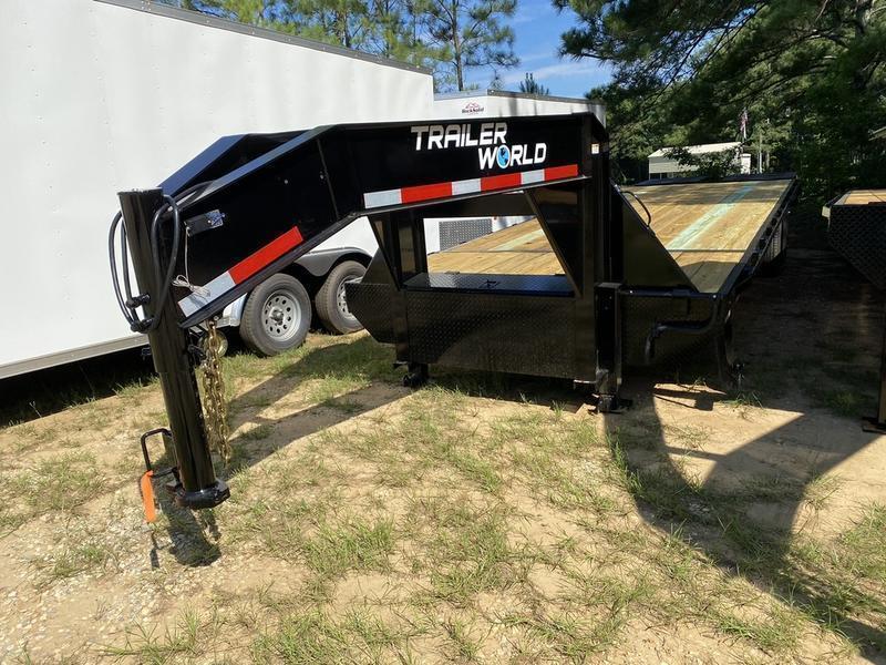 2023 Trailer World 8.5'x25' 20K Gooseneck Flatbed Trailer | Trailer ...