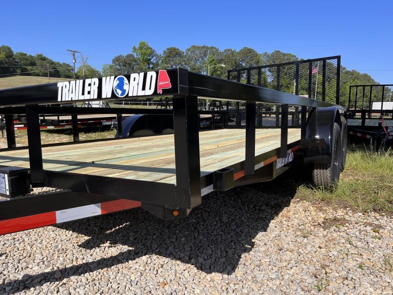 2023 Trailer World 7'X16' 7K HD Utility Trailer Wrapped Tongue in ...
