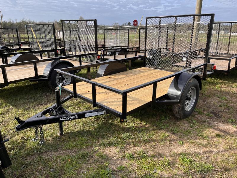 2024 Bye Rite 5'x10' Single Axle Utility 2x2 Angle Rail | Trailer World ...