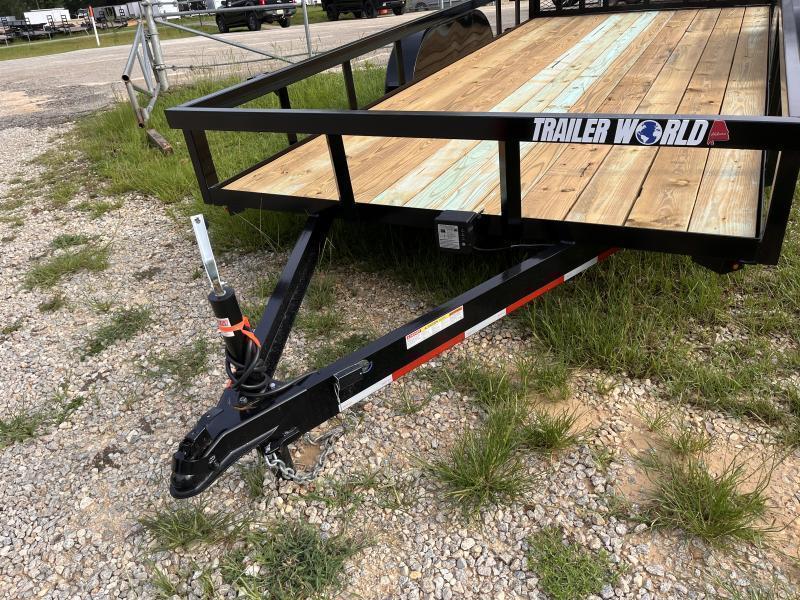 2025 Trailer World 7'X16' 7K HD Utility Trailer Wrapped Tongue in ...