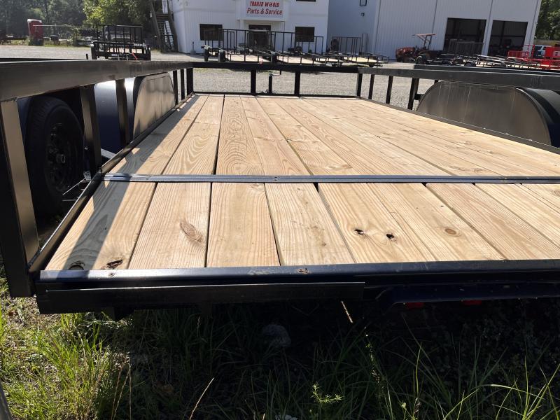 2023 Bye Rite 7'x16' 7k Wrap Tongue w/ Brake Utility Trailer DT Slide ...