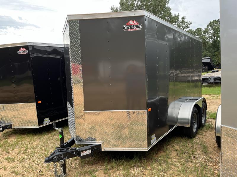 2024 Rock Solid Cargo 6 x 12 TA Cargo / Enclosed Trailer | Trailer ...