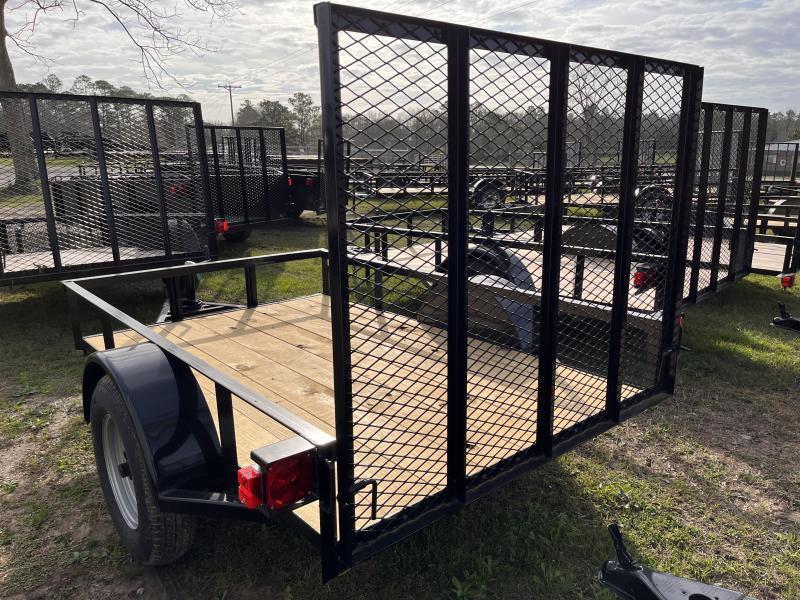 2024 Bye Rite 5'x10' Single Axle Utility 2x2 Angle Rail | Trailer World ...