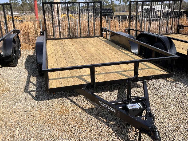 2025 Bye Rite 6.5'x14' 7k Utility Trailer 1 Brake Angle Rail in ...