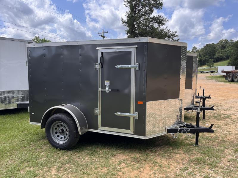 2024 Rock Solid Cargo 5x8 Double Door 3k Cargo / Enclosed Trailer in ...