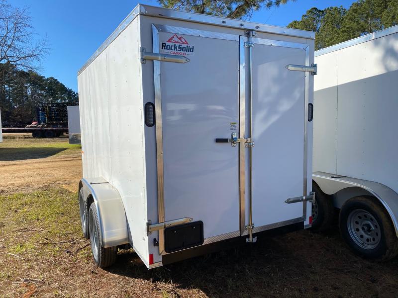 2024 Rock Solid Cargo 7'x16' 7K 7' Interior Double Doors Cargo ...