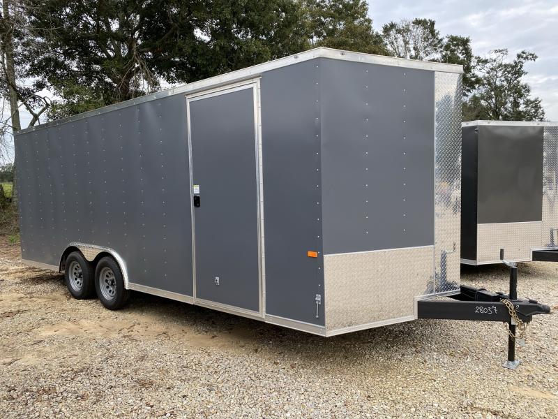 2024 Rock Solid Cargo Charcoal 8.5x20 10k 7' Interior Cargo / Enclosed ...
