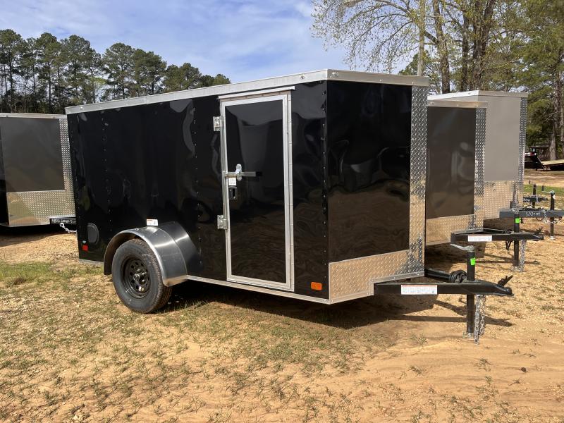 2024 NationCraft Trailers 5x10 3.5k DRD Black Cargo / Enclosed Trailer ...
