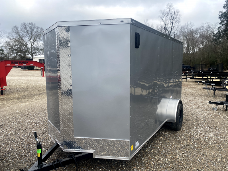2024 NationCraft Trailers 6x10 3.5k Silver Cargo / Enclosed Trailer in ...