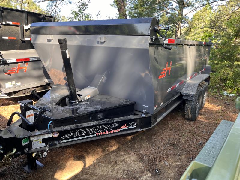 2024 Horizon Trailers 7x14 14k 42" Sides Telescopic Dump Trailer in ...