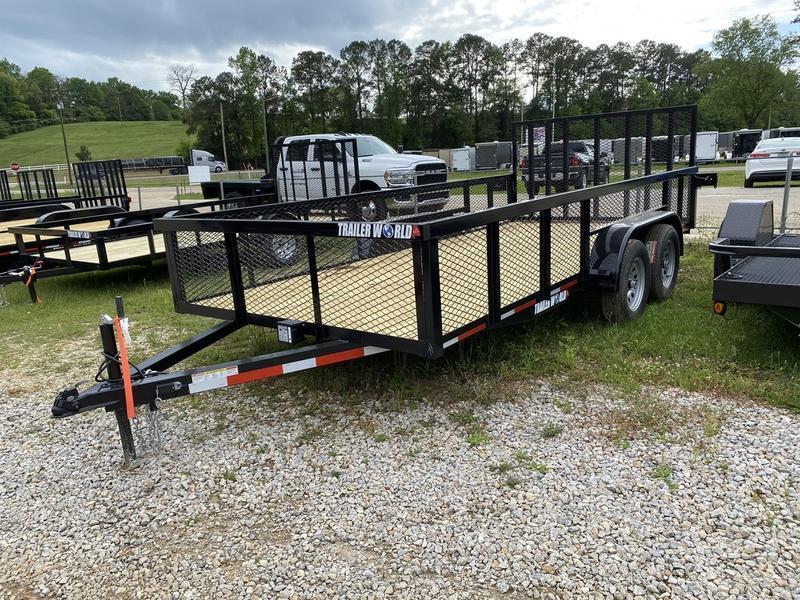 2022 Trailer World Alabama 7'x16' 7K Wrapped Tongue Utility Trailer 1 ...