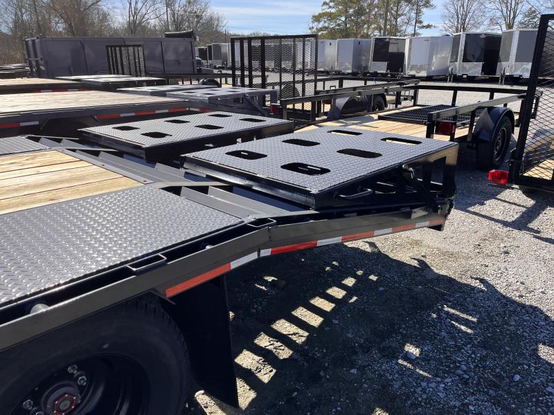 2024 Trailer World 8.5'x25' 20K Pierced Frame Gooseneck Flatbed Trailer ...