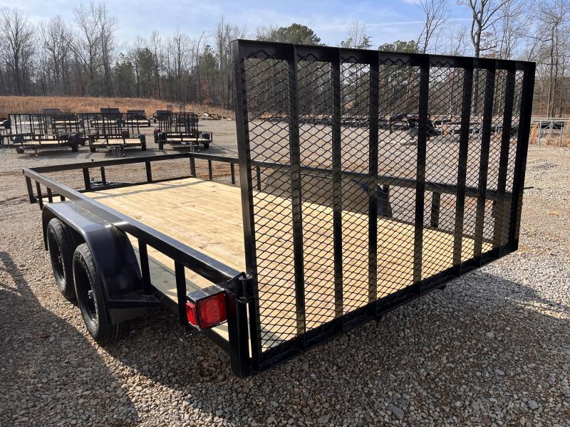 2025 Bye Rite 7'x16' 7k Wrap Tongue w/ Brake Utility Trailer in ...