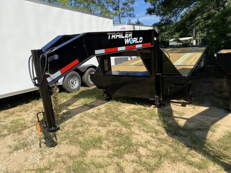 2023 Trailer World 8.5'x32' 20K Gooseneck Flatbed Trailer | Trailer ...