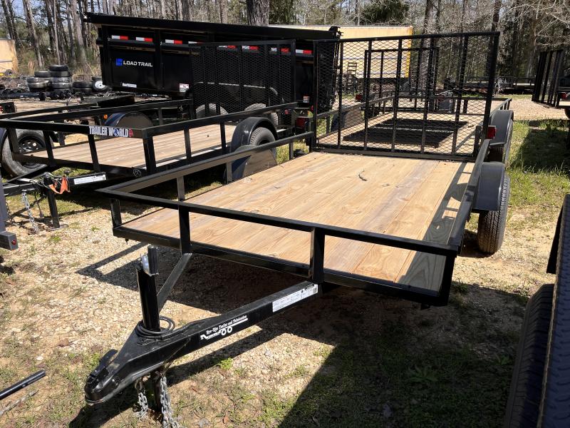 2024 6'x10' 2k Economy Utility Angle Iron Rail | Trailer World of ...