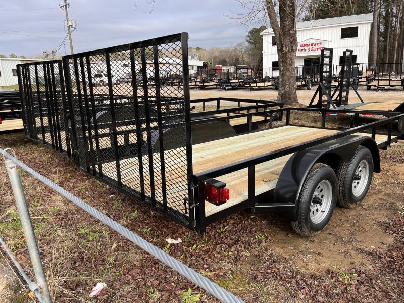 2024 Bye Rite 6'x14' 7k Utility Trailer 1 Brake 2/2 Tube Top Utility ...