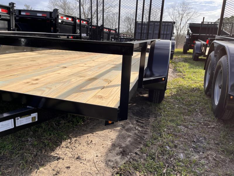 2024 Bye Rite 6.5'x14' 7k Utility Trailer 1 Brake Angle Rail | Trailer ...