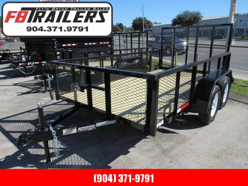 2021 Anderson Manufacturing 6X12 with 2ft Mesh Sides Utility Trailer ...