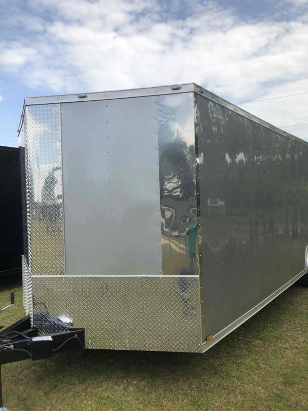 2021 Anvil 8.5x24 Silver Frost Anvil Trailer Enclosed Cargo Trailer in ...