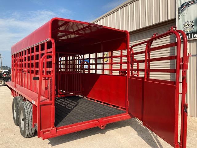 2021 Big Bend 16' X 6'8" Full Top Gooseneck Livestock Trailer | Near Me