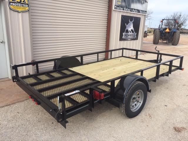 2021 Top Hat Trailers 77 x 12 DSA Utility Trailer in Abilene, TX ...