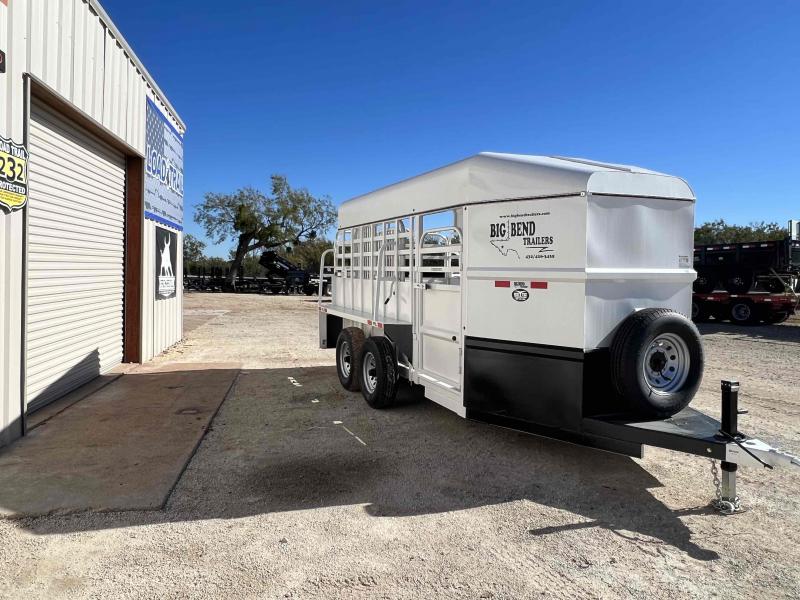 2022 Big Bend BP 16'x6' Livestock Trailer in Abilene, TX | Trailer Trader