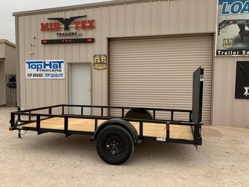 2023 Top Hat DSA 77"x12' Utility Trailer in Abilene, TX | Trailer Trader