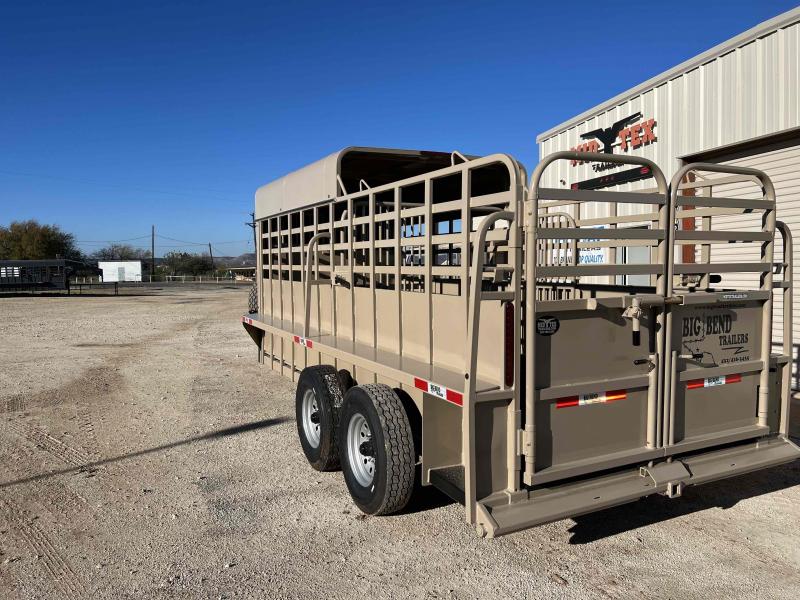 2022 Big Bend 16' Half Top Gooseneck Livestock Trailer in Abilene, TX ...