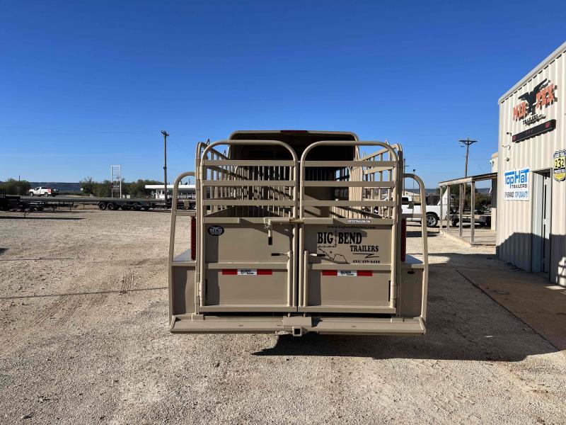 2022 Big Bend 16' Half Top Gooseneck Livestock Trailer in Abilene, TX ...