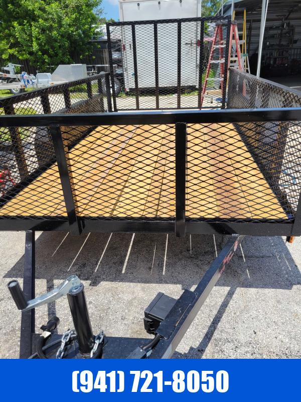 2024 WorldWide Trailer Manufacturing U-6X12 TA FTW 2FT MESH Utility ...