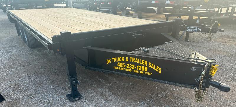 2024 Road Boss 102" X 20' Bumperpull Flatbed Deck Over Deckover Trailer ...