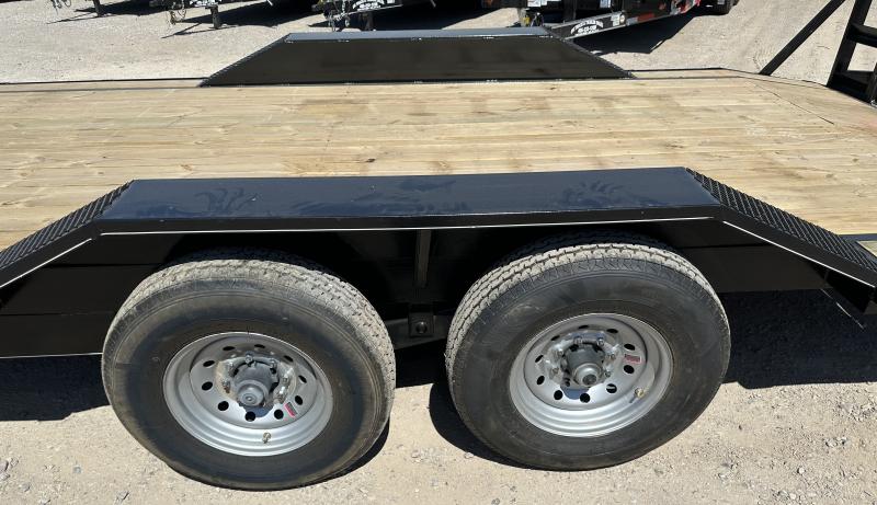 2024 Road Boss 102" x 20' Drive over fender 14k Stand Up Ramp Equipment ...