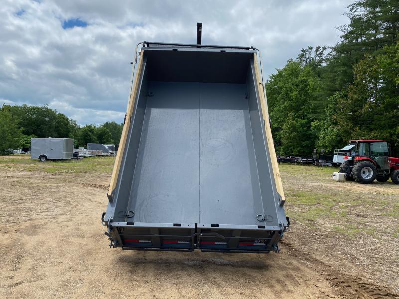 2023 Diamond C Trailers 7x12 Powder Coated 14.9K Telescopic Dump ...
