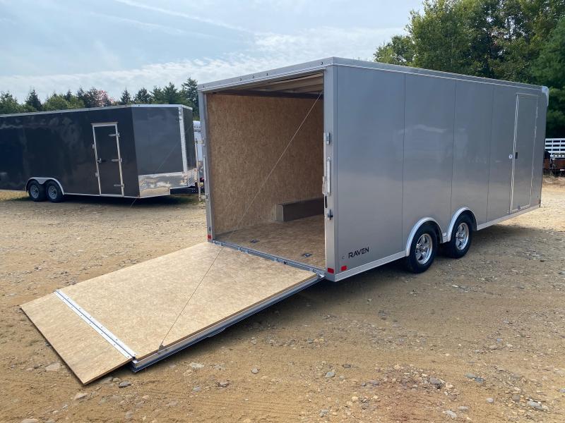 2019 ATC 8.5x20 Aluminum 7K Raven Car Hauler w/D-Rings & Starter Flap ...